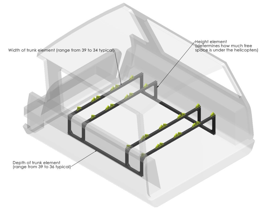 One-Size-Fits-All XGuard Skid Clamp System Double clamp with extrussion ...