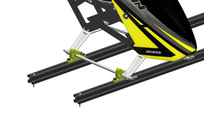 One-Size-Fits-All Skid Clamp System Single clamp set of 2 with ...